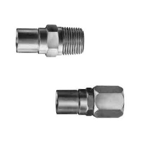 Stainless Teflon Reusable Steel Medium Pressure Non-Skive Hose Fittings ...