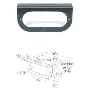 Oval Tail Light Mounting Bracket - Etterman Enterprises