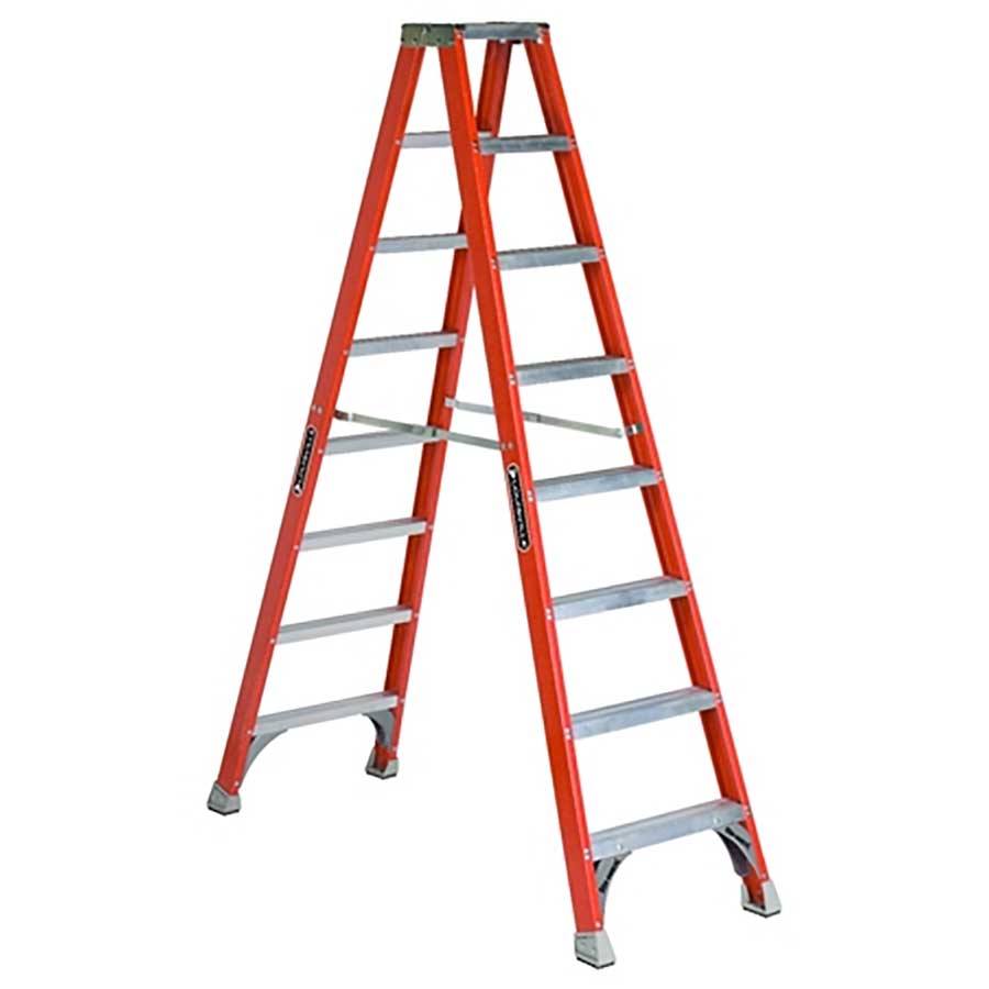 Fiberglass Twin Step Ladders | Etterman Enterprises